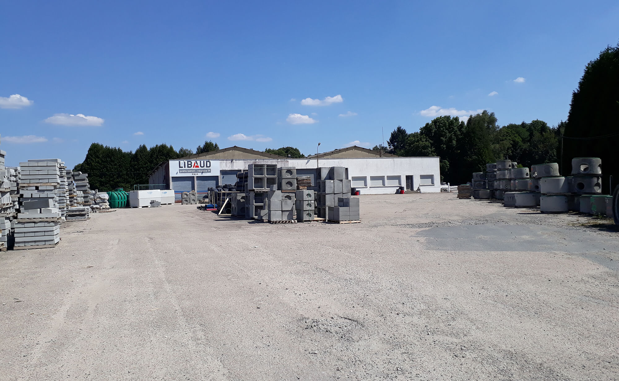 Préfabriqué béton et Négoce Travaux publics à Limoges (87) | LIBAUD